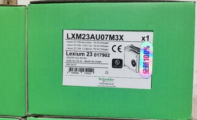 施耐德23系列伺服驱动器750W LXM23AU07M3X