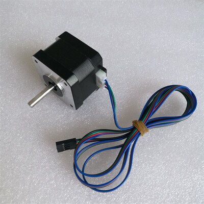 Nema17 42微型电机 2相4线 机身长34mm 3D打印机 42步进电机 0.4A