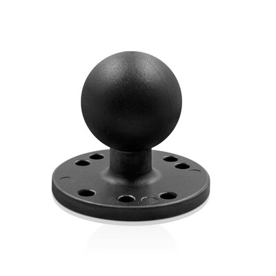 祈鑫工业显示屏支架C型铝合金1.5英寸球头底座AMPS孔位圆形底座