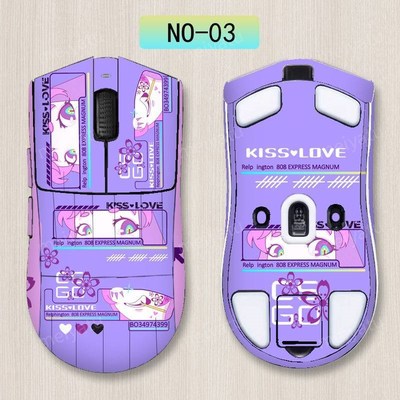 适用于ATK 蜻蜓A9/SE裂空X1鼠标贴纸Z1Ultra全包微磨砂鸭嘴兽定制