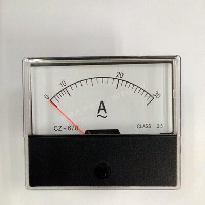 CZ(DH) 670  30A 50A 15A 20A 5A 2A指针式交流电流表 AC CZ-670
