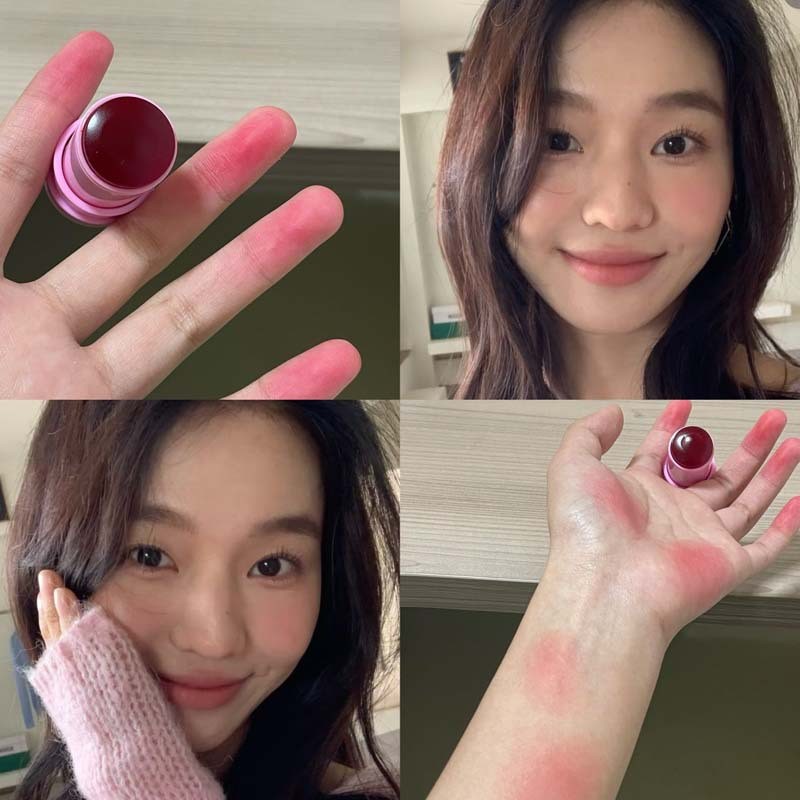 赵露思推荐正品甜美腮红胭脂膏状显白减龄少色自然立体学生旗舰店