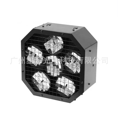 2020新款迪斯科酒吧舞厅彩色星光DMX512旋转六镜魔镜光束反射镜机