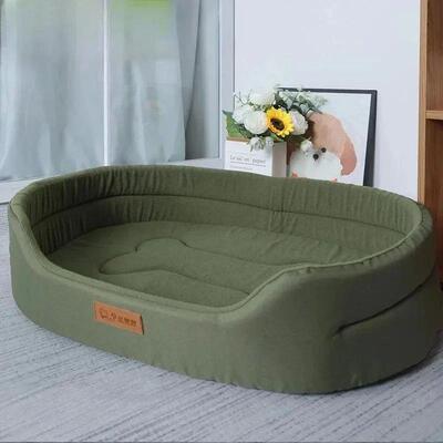 Dog Cushions Pet Bed Sofa Beds Large Dogs Fluffy Medium Blan