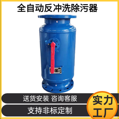 DN250全自动反冲洗除污器 ZPG立式卧式角通直通304暖通过滤器