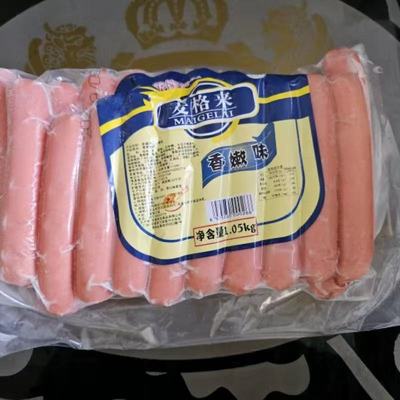 清真高品质麦格来新疆风味烤肠香辣脆骨烤肠玉米风味烤肠台湾热狗