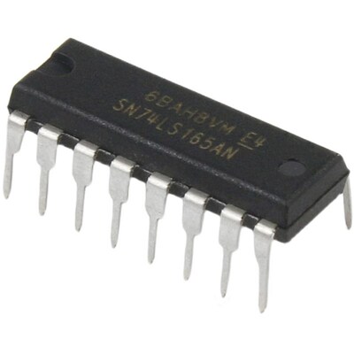 直插 74LS165 DIP-16 串行输出移位寄存器逻辑IC芯片 SN74LS165AN