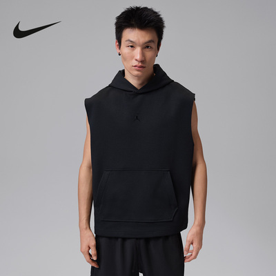 nike耐克夏季新款男子背心篮球运动休闲连帽无袖T恤 IF3796-010