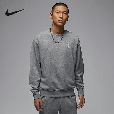 NIKE耐克Jordan男子卫衣经典运动衫春秋法式毛圈套头衫FV7296-091