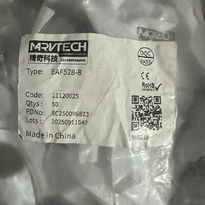 议价MRVTECH连接器EAF52eaf52EAF52型号EAF52连接器EAF528-8