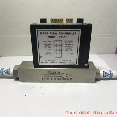 TYLAN MASS FLOW CONTROLLER FC-261V 20SLPM N2