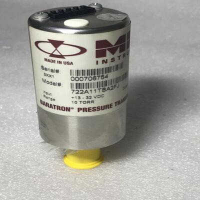 MKS BARATRON PRESSURE TRANSDUCER 722A11TBA2FJ 10TORR