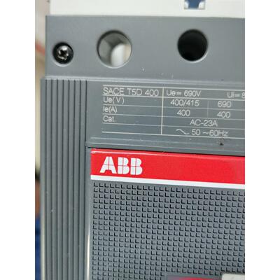 议价ABBSACE T5D 400A塑壳断路器,全新原包装，原厂