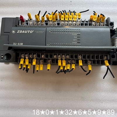 ZDAUTO智达PLC控制器，型号AX3U-64MT/ES。