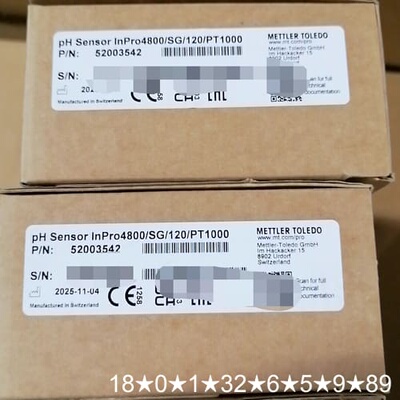 ，Mettler Toledo pH传感器 In