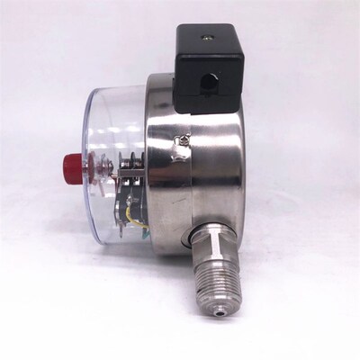 YXC100BF304不锈钢电接点压力表 蒸汽锅炉管道抗热压力控制开关器