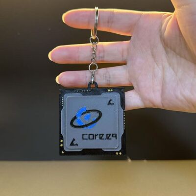 三角洲行动 游戏周边CPU钥匙扣挂件冰箱贴装饰桌面摆件