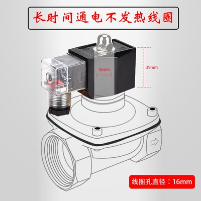 塑封防潮不发热线圈 电磁阀线圈410线圈510线圈AC220V DC24V配件