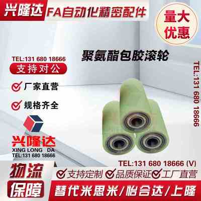 替代米思米怡合达聚氨酯衬层滚轮ROEUS/ROEUA/ROEGS/ROEGA