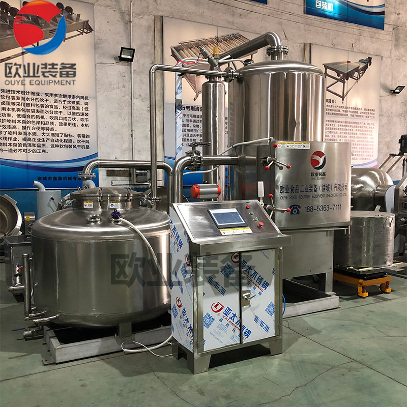休闲食品脆枣油炸机 真空低温油炸机 创业机器 果蔬脆片加工设备