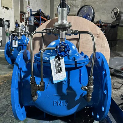DN900大口径GA6600-10Q水击泄放阀球墨QT450铸铁法兰连接质保一年