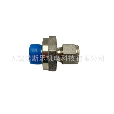 Swagelok 世伟洛克不锈钢O密封端直通接头 SS-400-1-4-OR