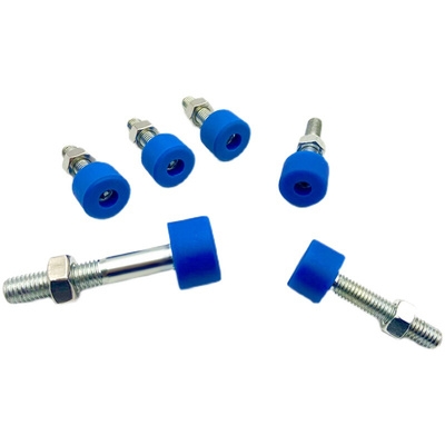 。蓝色头部带聚氨酯止动螺栓内六角螺丝聚氨酯UNAHH/M3/4/5/6/8/1