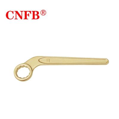 天津桥防CNFB防爆工具梅花扳手防爆弯柄单头梅花扳手 T8157