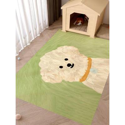 免洗宠物小狗地垫防水防尿可擦pvc养猫养狗餐垫耐脏客厅室内定制