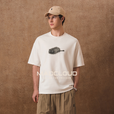 Madcloud重磅夏季半袖短袖T恤男