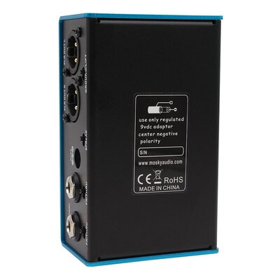 MOSKYAUDIO BRIGHT FLAME  多功能吉他箱体模拟 DI 效果器