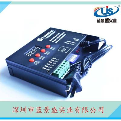 T-1000S-AC全彩外控控制器带SD卡2048点编程幻彩led防雨控制器