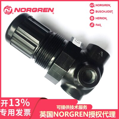 R07-200-RNKB nRNKA RNKG NNKB NORGREN 诺冠 管接式调压阀
