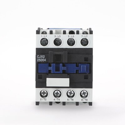 CJX2-25004四级交流接触器25A接触器24v 36v 48v 110v 220v 380v