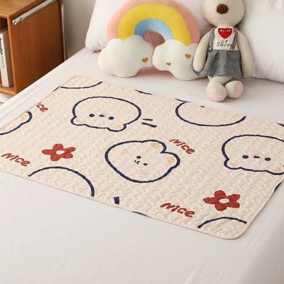 正品可机洗水洗透气舒适学生防侧漏姨妈垫爬行垫等多功能垫子