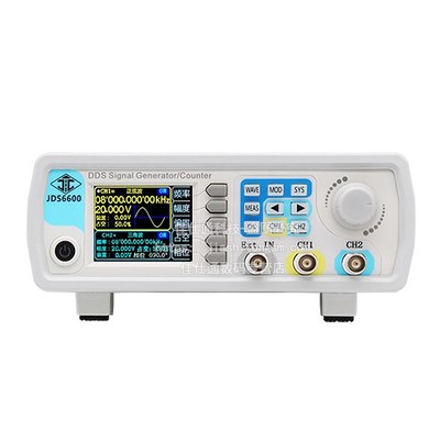JDS6600双通道全数控DDS任意波 函数信号发生器脉冲信号源频率计