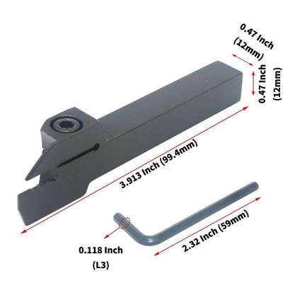 跨境  12mm一支MGEHR1212-2+MGMN200 硬质合金刀片三片