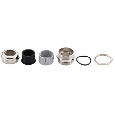 Cable gland M40*1.5 铜镀镍金属电缆防水接头 葛兰头 小孔18-25