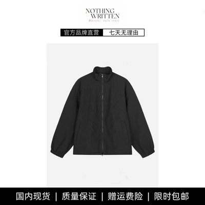 【现货】NOTHING WRITTEN春季新款立领夹克外套宽松休闲户外上衣
