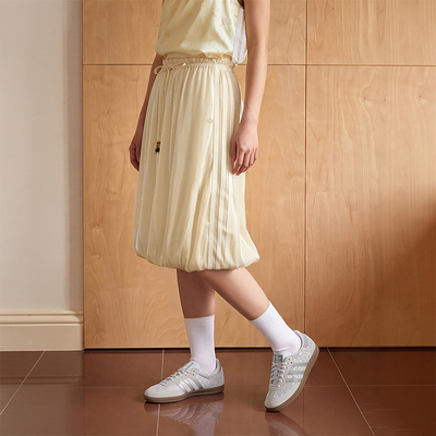滔搏adidas阿迪达斯三叶草女子LONG SKIRT运动休闲半身裙LD6439