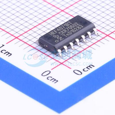 逻辑门 HEF4071BT,653 SOIC-14 原装正品 电子元器件配单