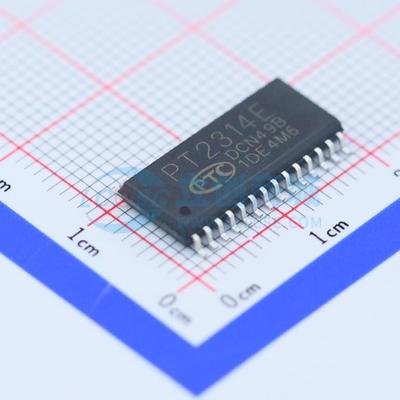 音频接口芯片 PT2314E SOP-28-300mil 原装正品 电子元器件配单