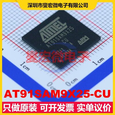 AT91SAM9X25-CU BGA-217 MCU/MPU/SOC微处理器控制器