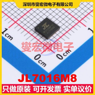 JL7016M8 QFN-32(4x4) DSP/DSC数字信号处理器
