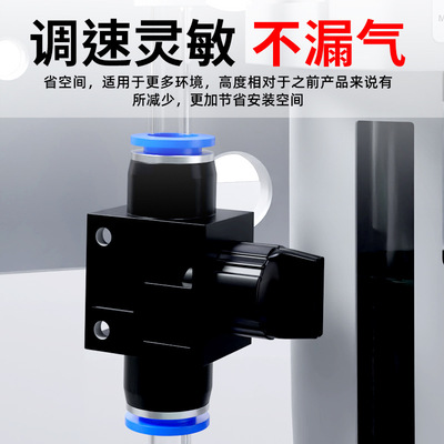 气动快插HVFF4/6/8/10/12mm气管接头阀门手动开关阀门气阀管道阀