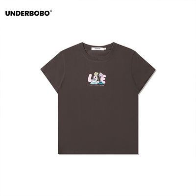 UNDERBOBO春夏新款短袖T恤男女