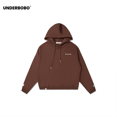 UNDERBOBO百搭保暖情侣连帽卫衣