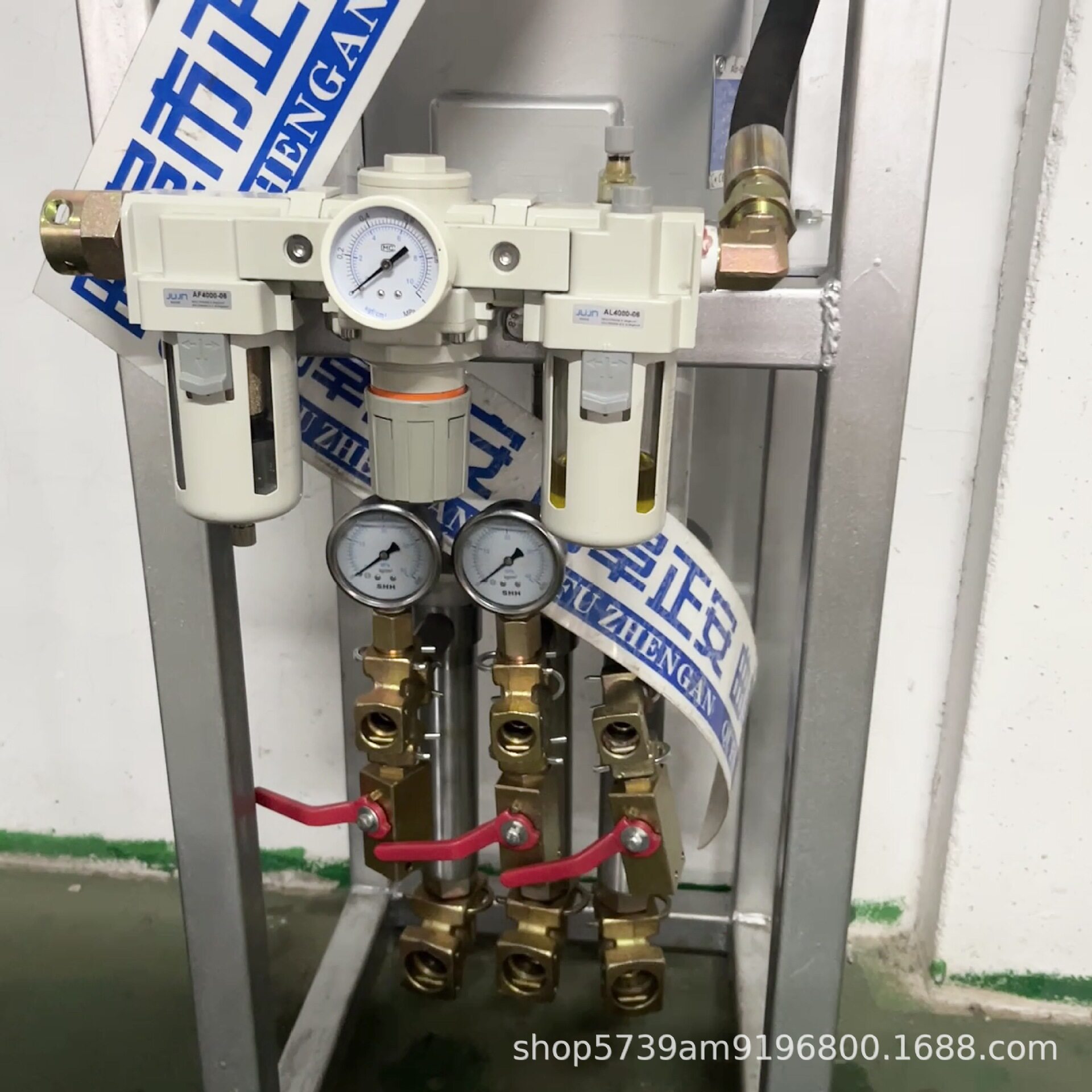 防爆化学浆三缸双液多比例注浆泵ZZQ-0.15/25型矿用注浆机