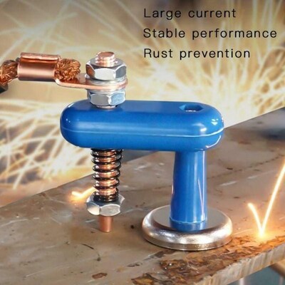 Single/Double Head Magnetic Welding Ground Clamp StWong Fixt