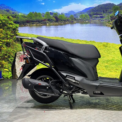 适用望江新本UYh天鹰游艇125TY125-32D后尾货架支撑杆尾翼支架改